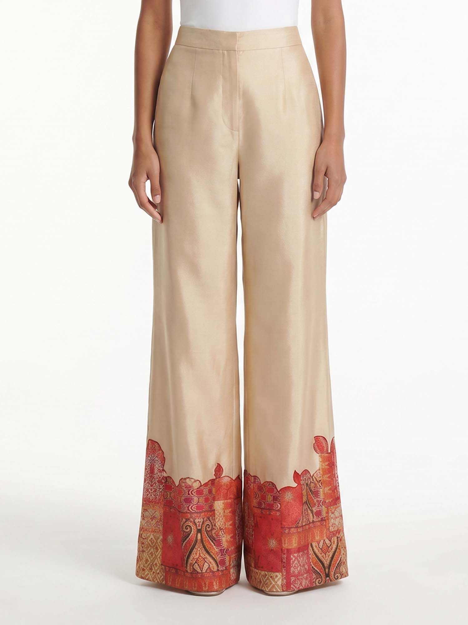 Mystic Pattern Flow Wide Leg Pants – Dantўўase