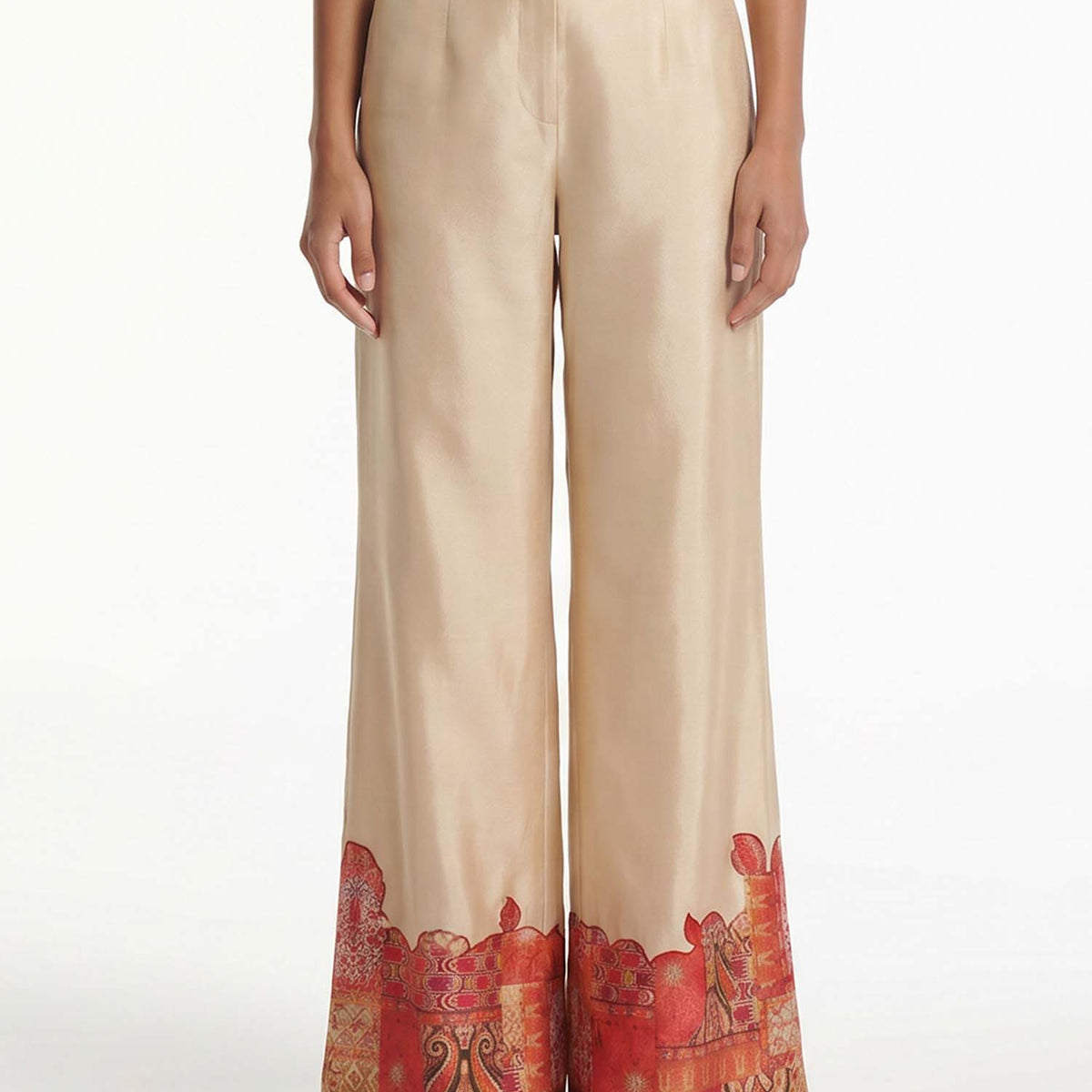 Mystic Pattern Flow Wide Leg Pants – Dantўўase